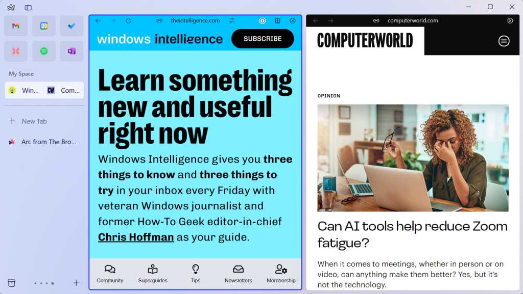 Arc browser for Windows — better than Chrome? – Computerworld