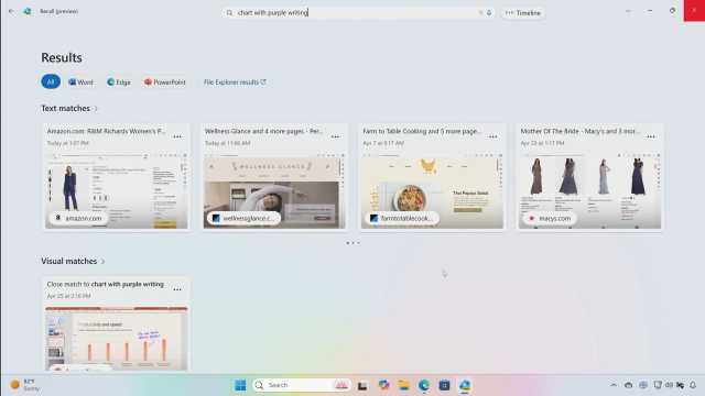 Windows Recall lets you rewind actions on a PC – Computerworld