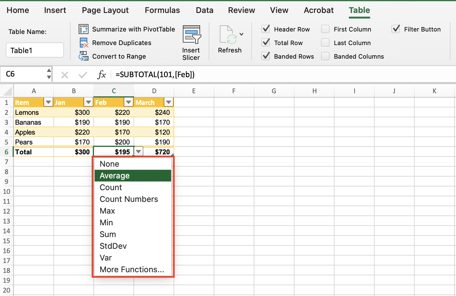 Excel basics: Get started with tables – Computerworld