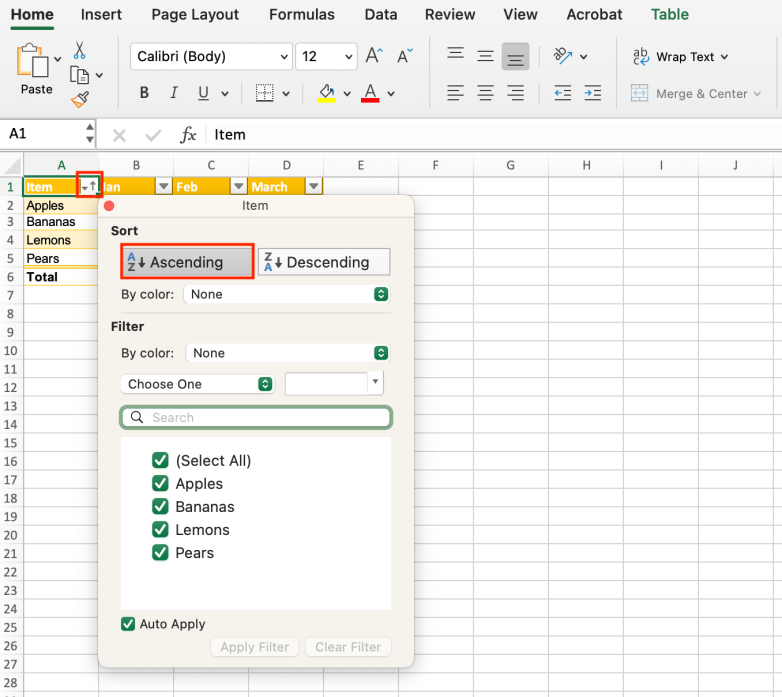 Excel basics: Get started with tables – Computerworld