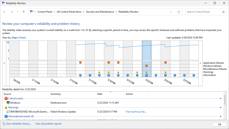 Troubleshooting Windows with Reliability Monitor – Computerworld