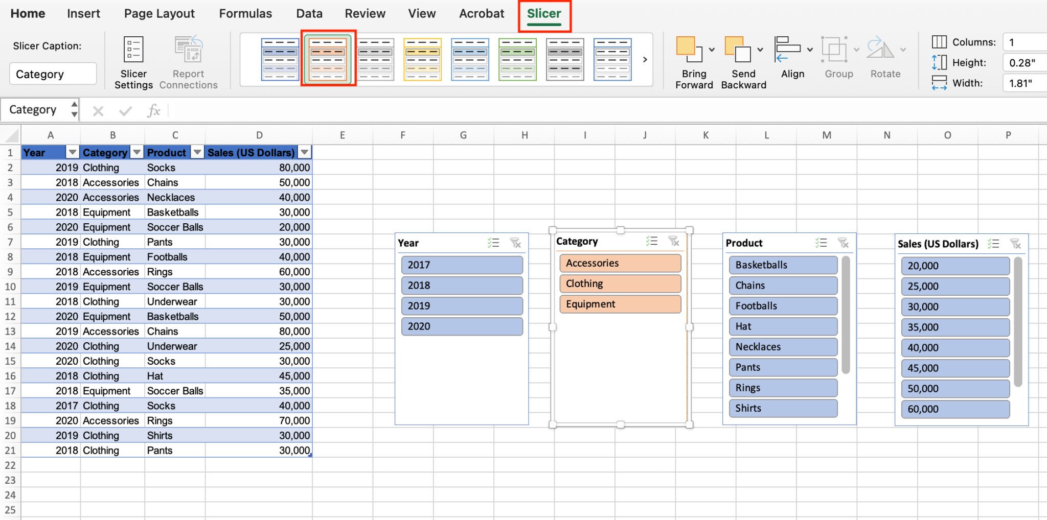How to use slicers in Excel – Computerworld