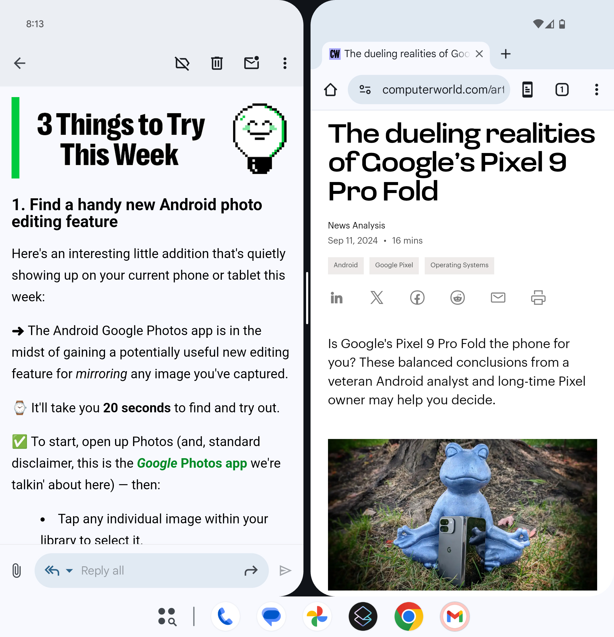 5 handy hidden tricks for Google's Pixel 9 Pro Fold (and Pixel Tablet ...
