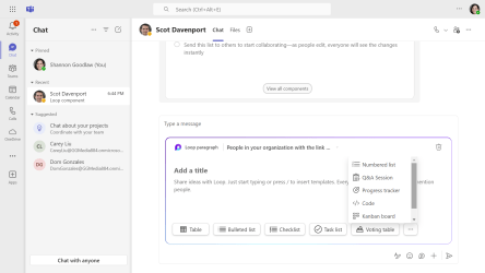 How to use Loop components in Microsoft 365 apps – Computerworld