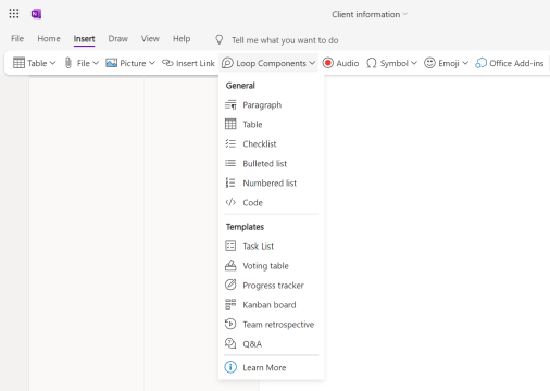 How to use Loop components in Microsoft 365 apps – Computerworld