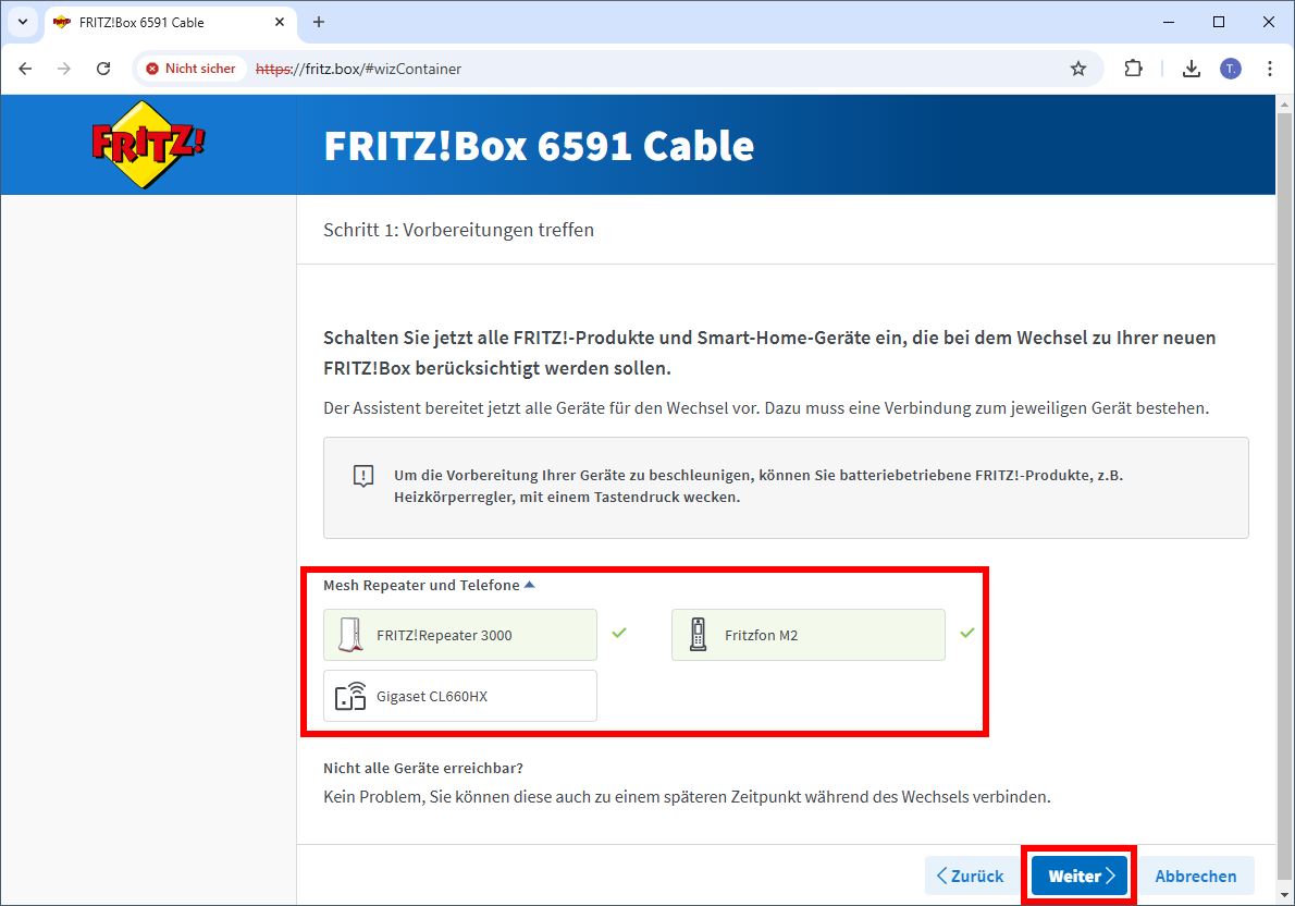 Fritzbox: Einstellungen auf eine neue Box umziehen | Computerwoche