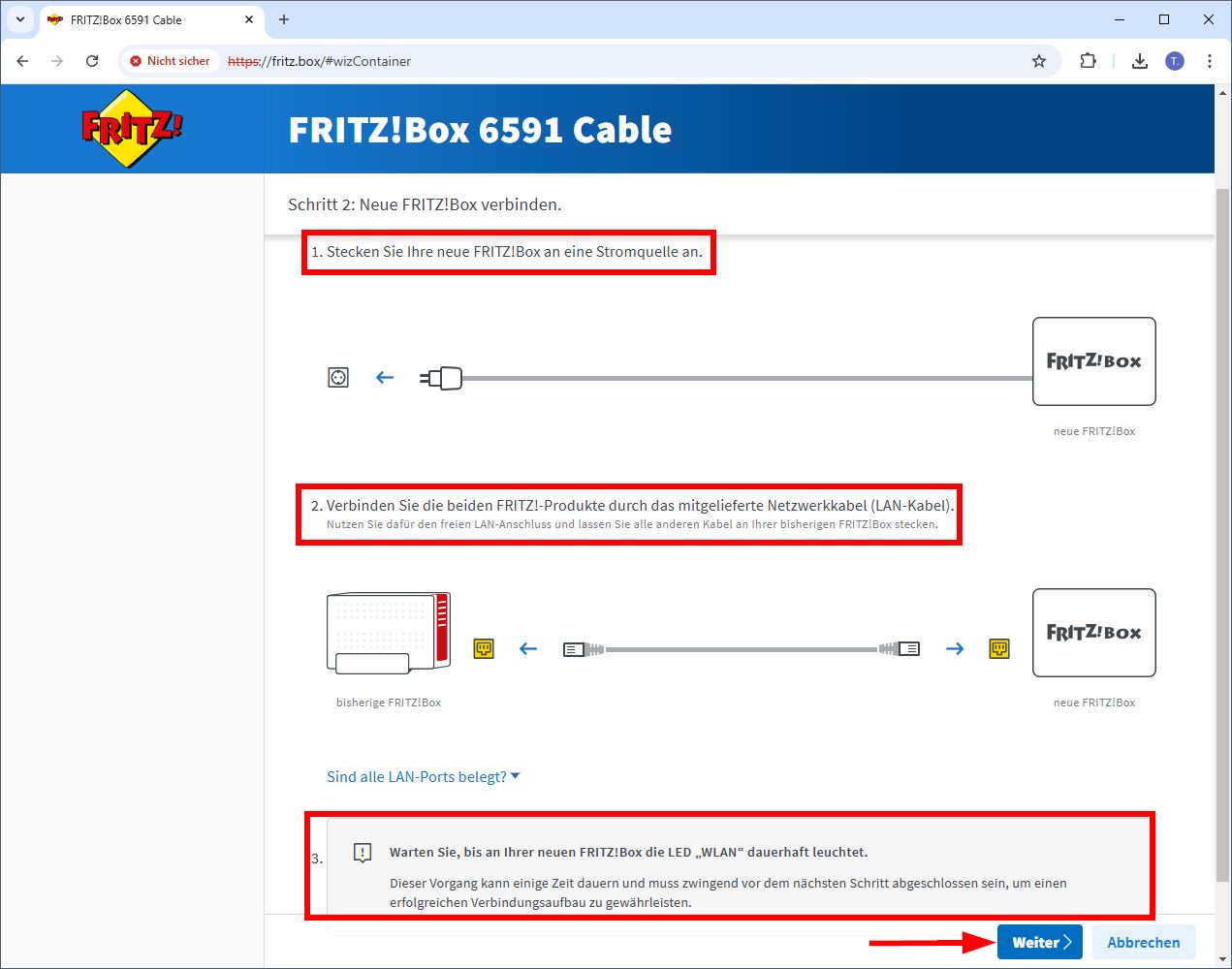 Fritzbox: Einstellungen auf eine neue Box umziehen | Computerwoche