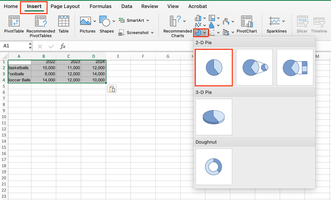 Excel basics: Get started with charts and sparklines – Computerworld