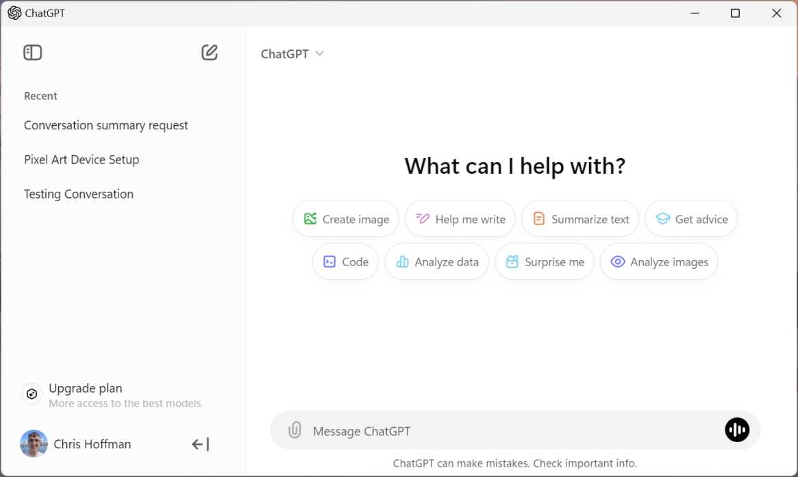 ChatGPT's Windows app beats Microsoft Copilot for productivity ...