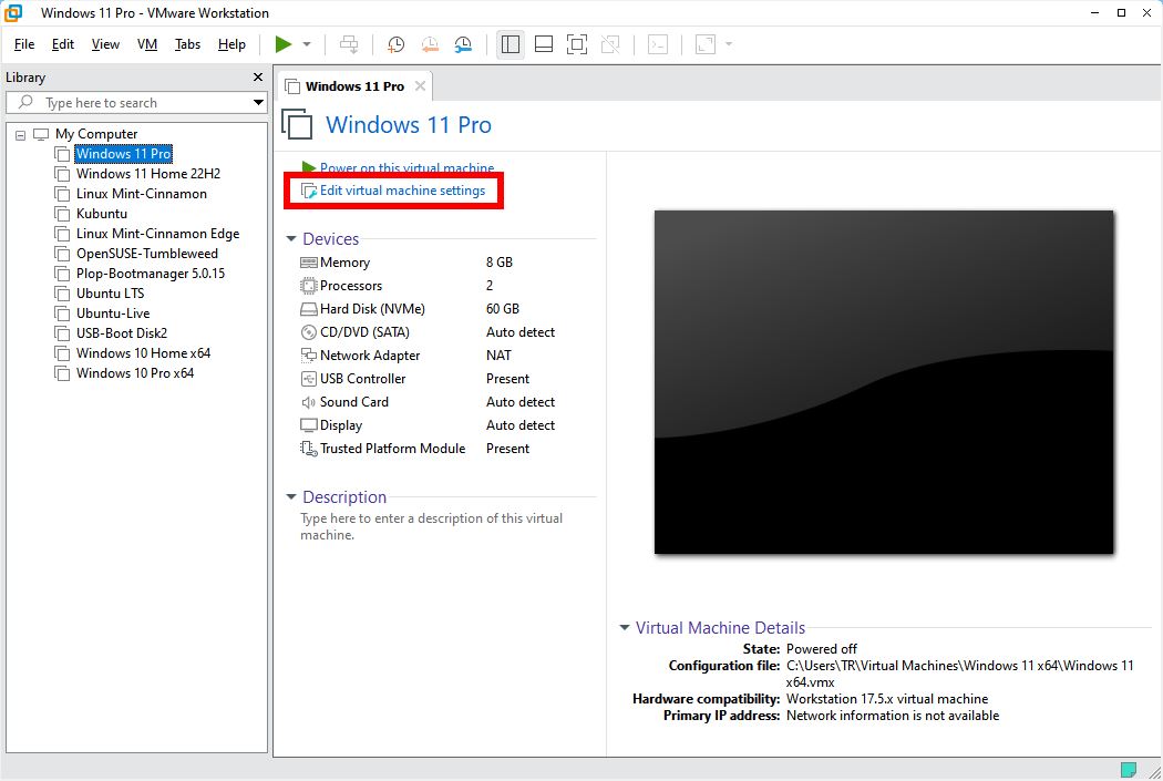 VMware Workstation Pro: Secure Boot für VMs nachträglich aktivieren ...