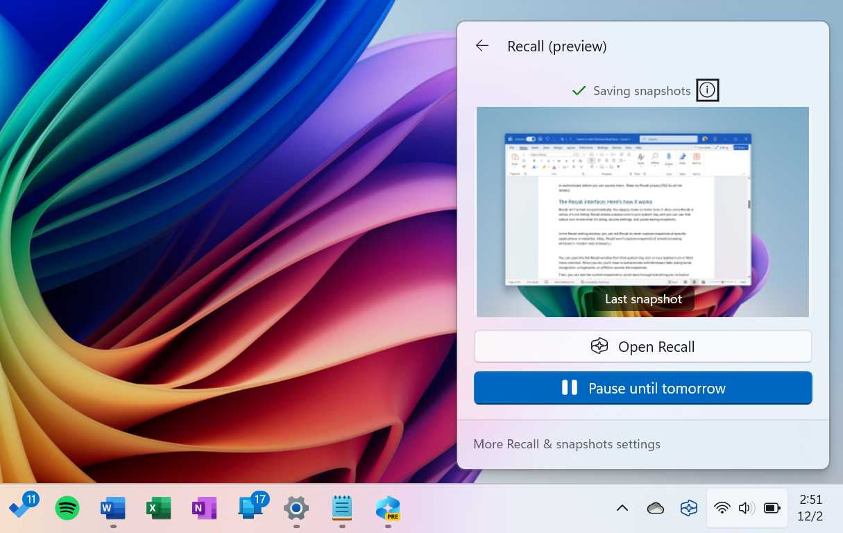 Hands on with Microsoft's Windows Recall: Not impressive yet ...