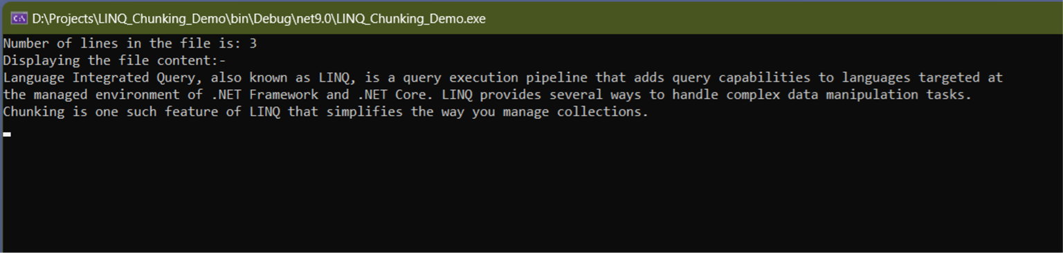 How to chunk data using LINQ in C# | InfoWorld
