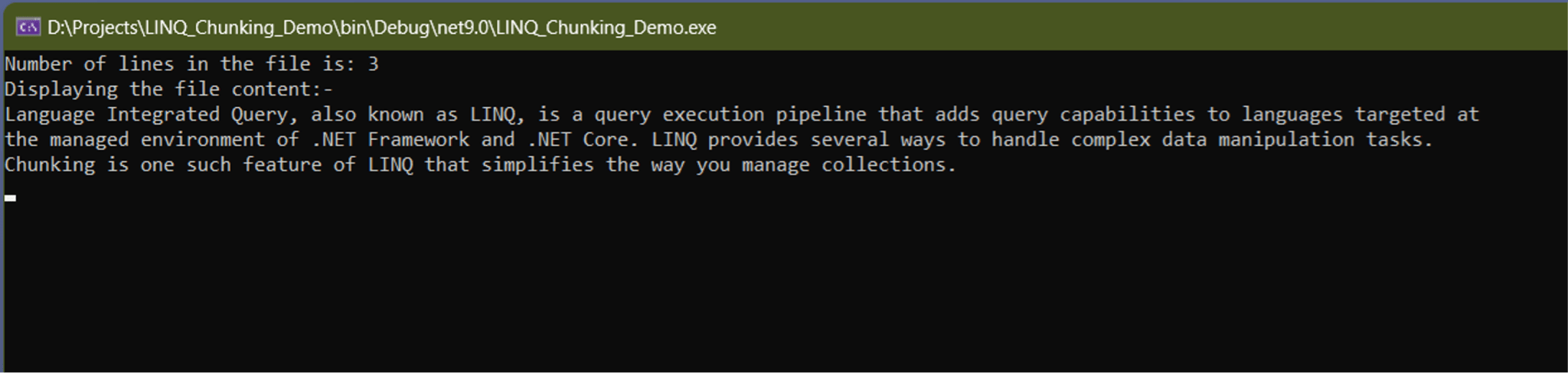 How to chunk data using LINQ in C# | InfoWorld