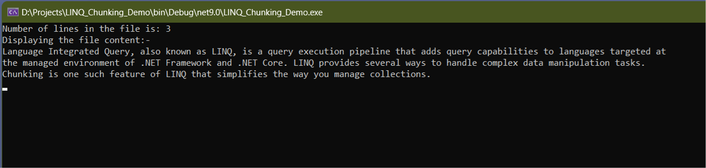 How to chunk data using LINQ in C# | InfoWorld