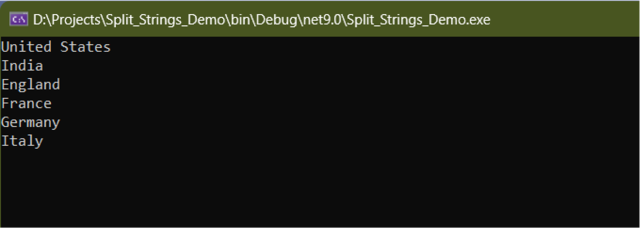 How to split strings efficiently in C# | InfoWorld