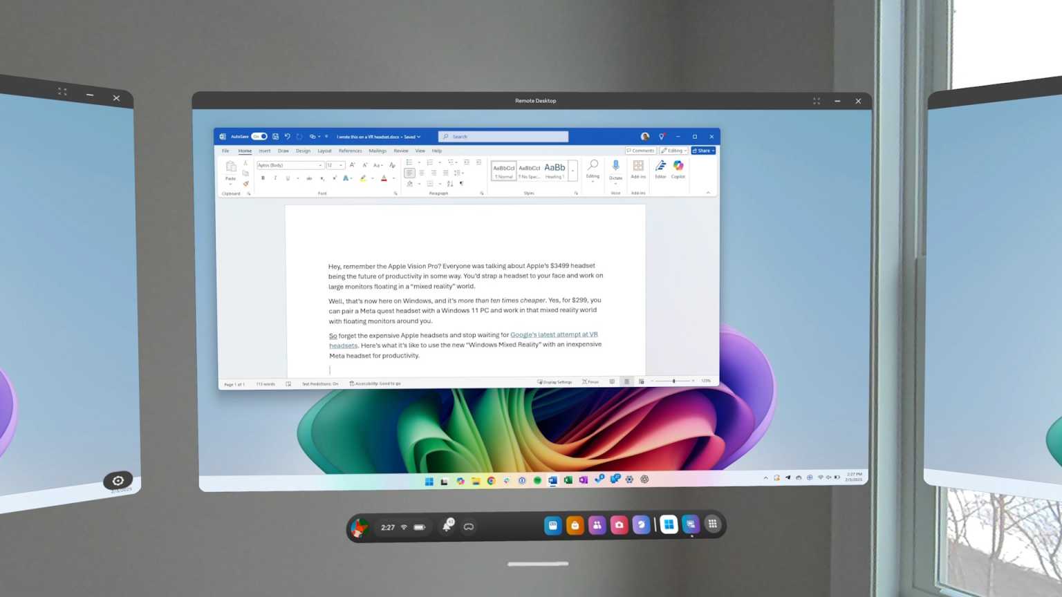Hands-on with the Windows answer to Apple's Vision Pro – Computerworld