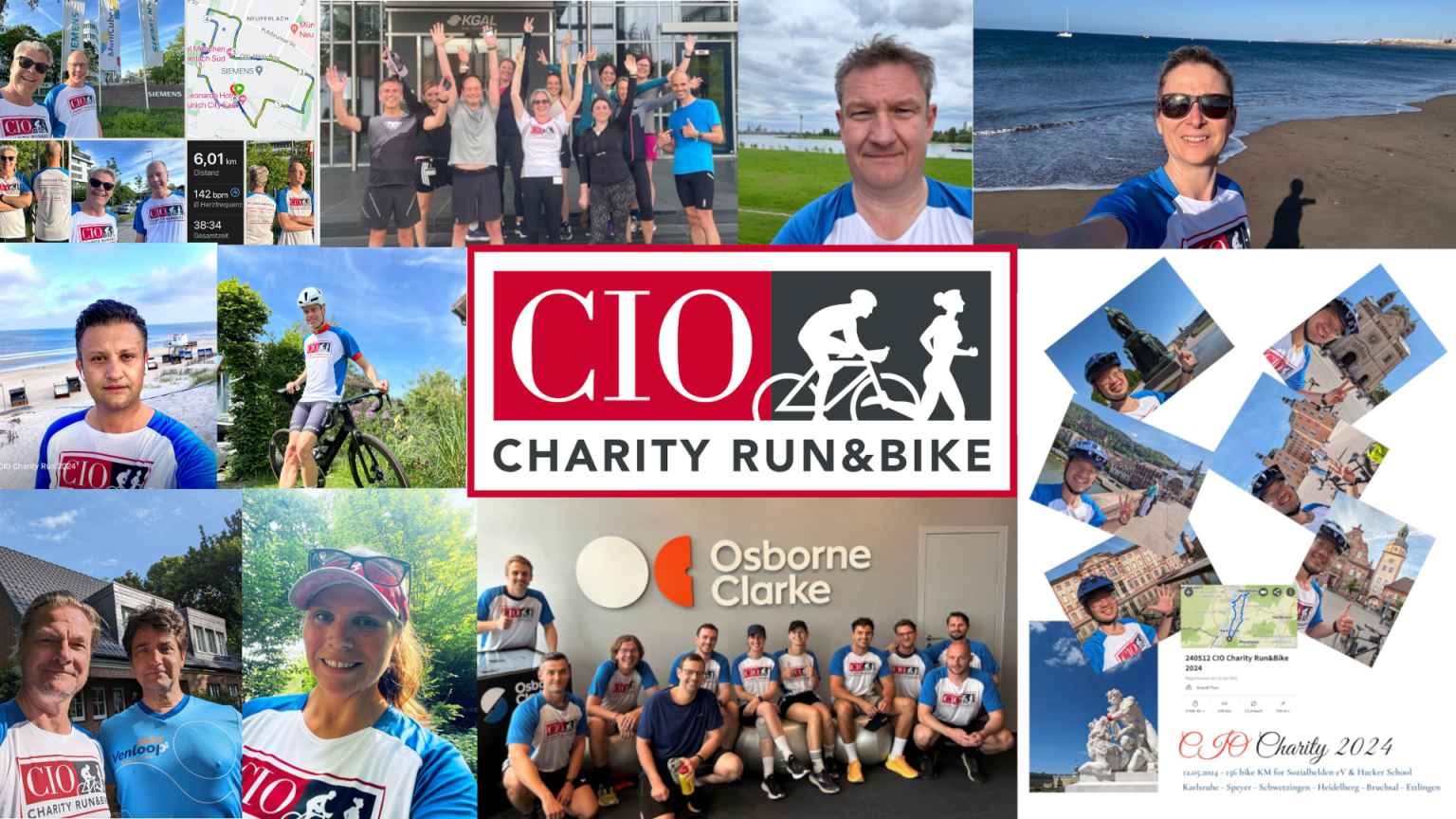 Der CIO Charity Run&Bike 2025 ist live! | CIO DE