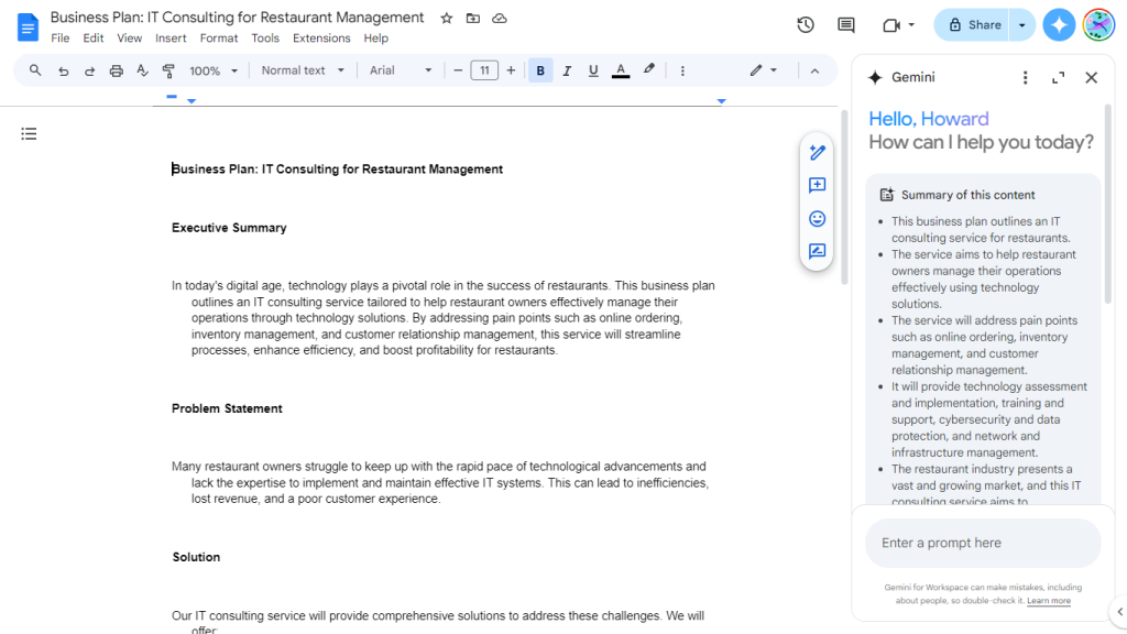 Google Workspace: 7 great ways to use the Gemini AI sidebar – Computerworld