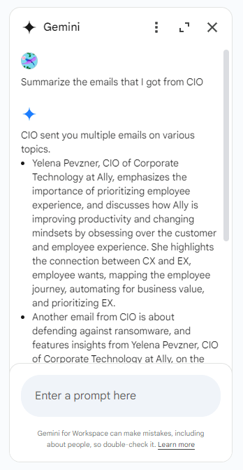 Google Workspace: 7 great ways to use the Gemini AI sidebar – Computerworld