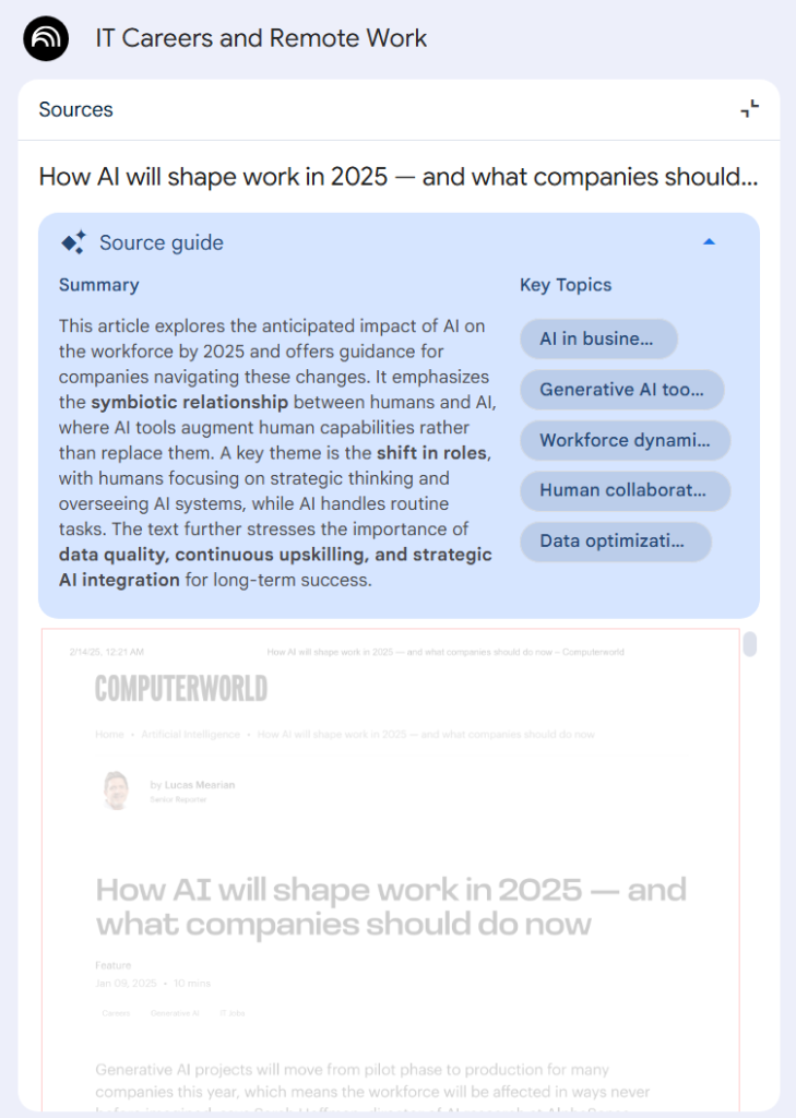 Google NotebookLM cheat sheet: Get fast insights into your docs ...