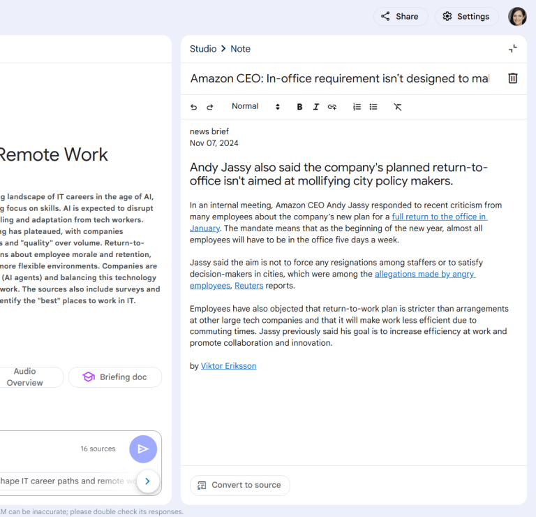 Google NotebookLM cheat sheet: Get fast insights into your docs ...