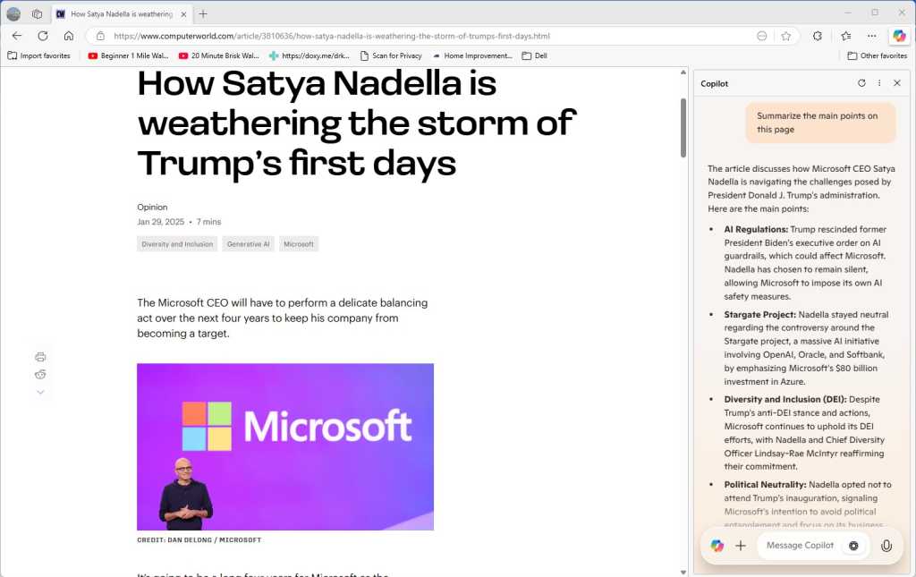 Microsoft Copilot tips: 9 ways to use Copilot right – Computerworld