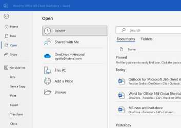 Word for Microsoft 365 cheat sheet – Computerworld