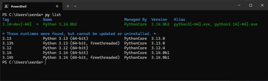 Get started with the new Python Installation Manager | InfoWorld