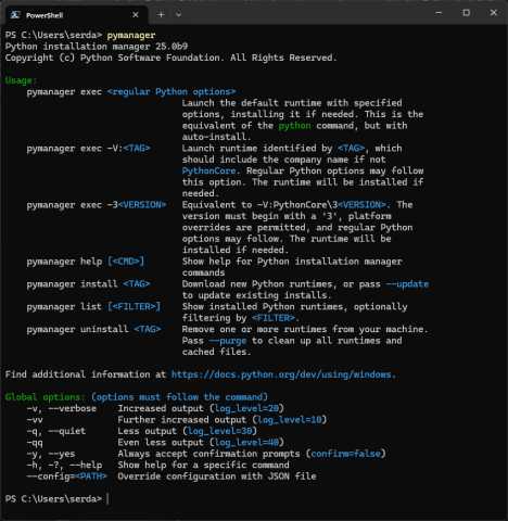 Get started with the new Python Installation Manager | InfoWorld