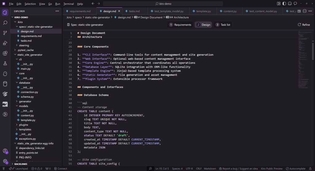 First look: Guided code generation with Kiro | InfoWorld