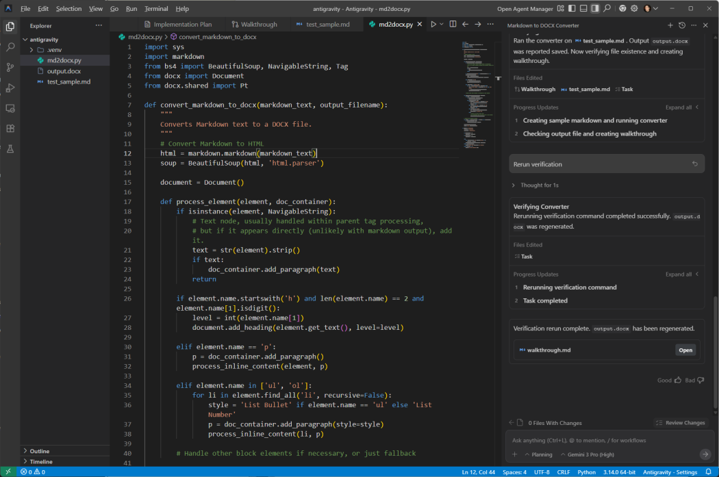 Google Antigravity IDE angetestet | Computerwoche