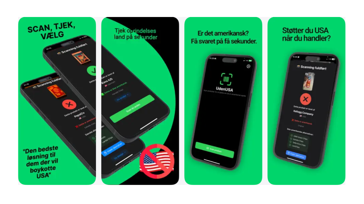 Dänischer US-Boykott: App sortiert Waren im Supermarkt aus | CIO DE