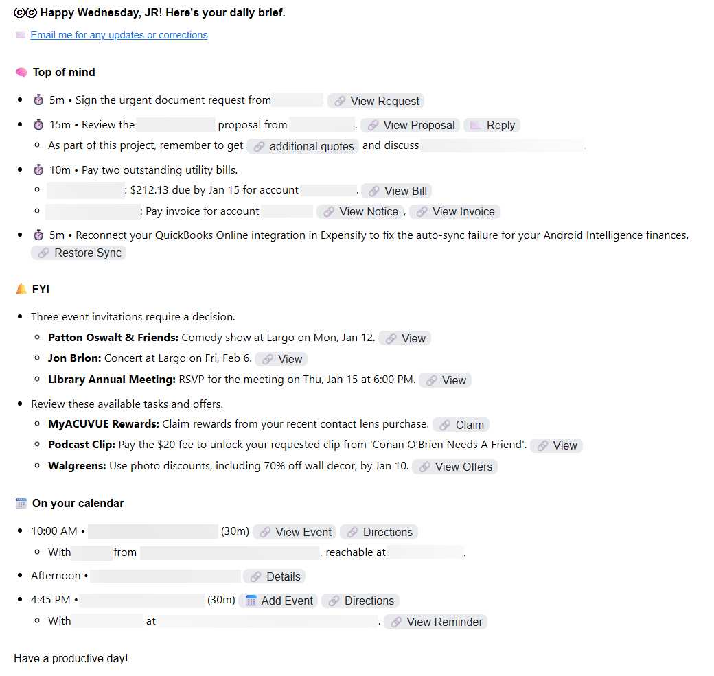 1 month with Google's new 'CC' experiment: AI in the inbox – Computerworld