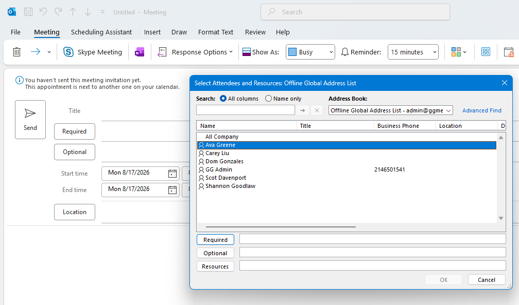 How to check your co-workers’ schedules in Outlook and Teams ...